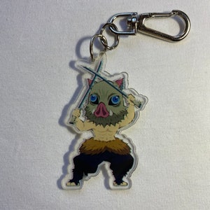 Demon Slayer Chibi Acrylic Keychains and Bag Decoration Charms Tengen ...