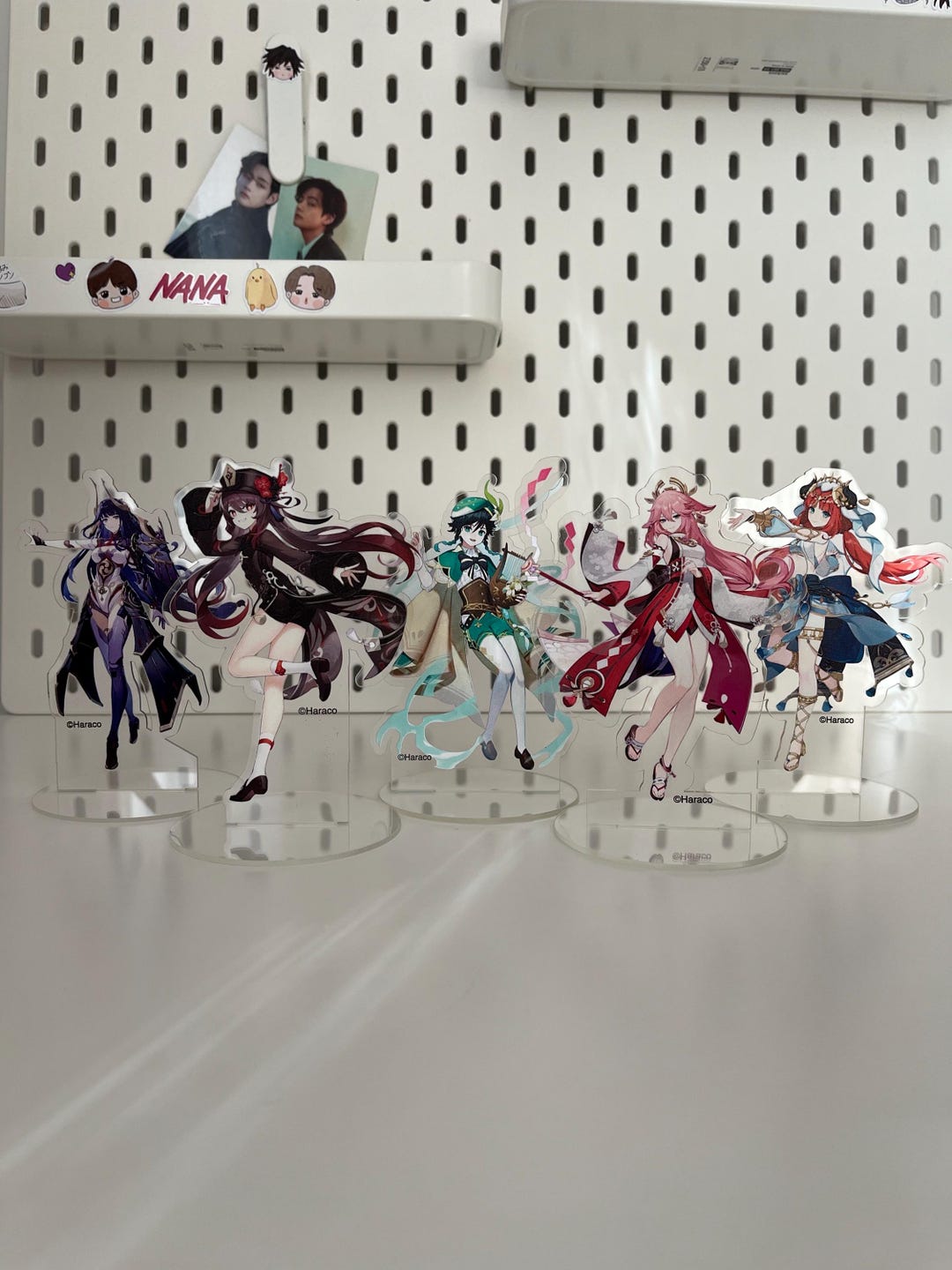 Genshin Impact Game Acrylic Stands Figure, Standee, Desk Stand | Cute ...