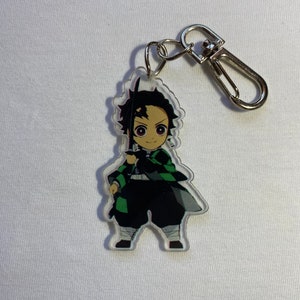 Demon Slayer Chibi Acrylic Keychains and Bag Decoration Charms Tengen ...