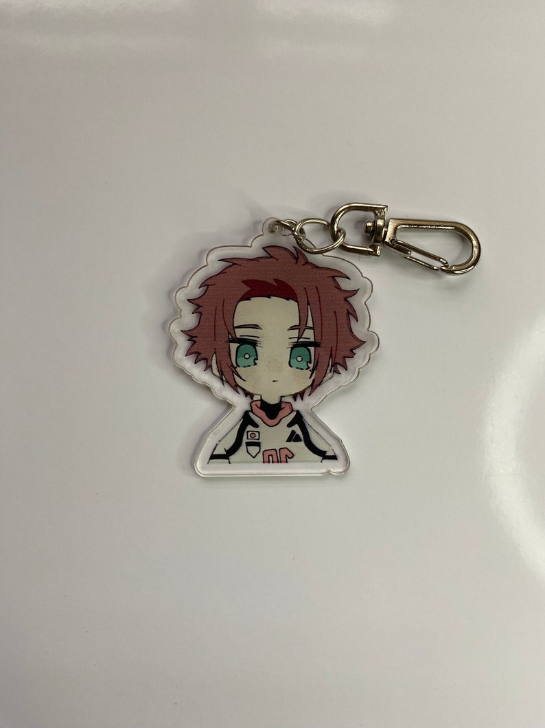 Blue Lock Anime Chibi Acrylic Keychains and Bag Decoration Charms Nagi ...