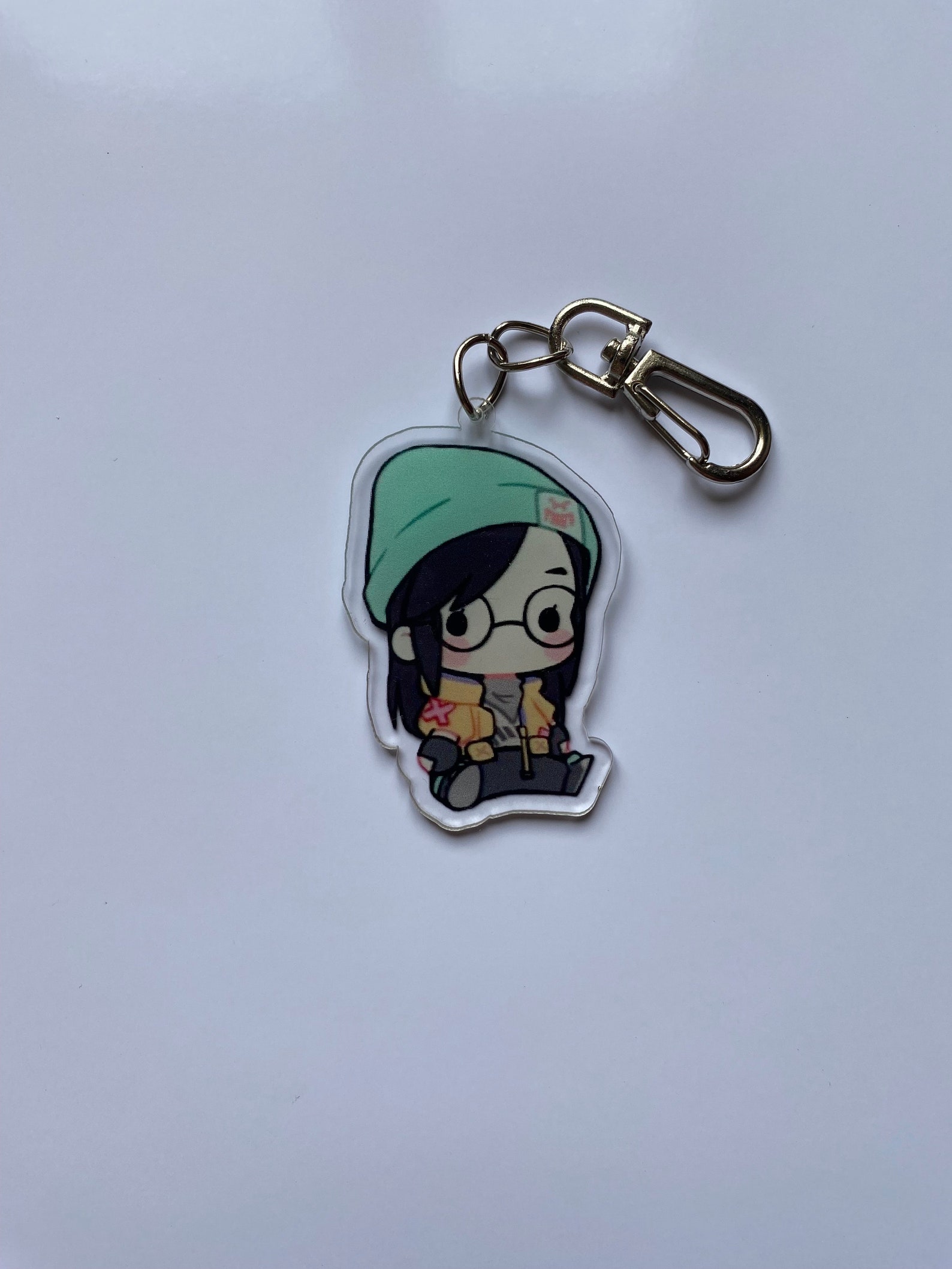 Valorant Chibi Acrylic Keychains and Bag Decoration Charms Agents Sage ...