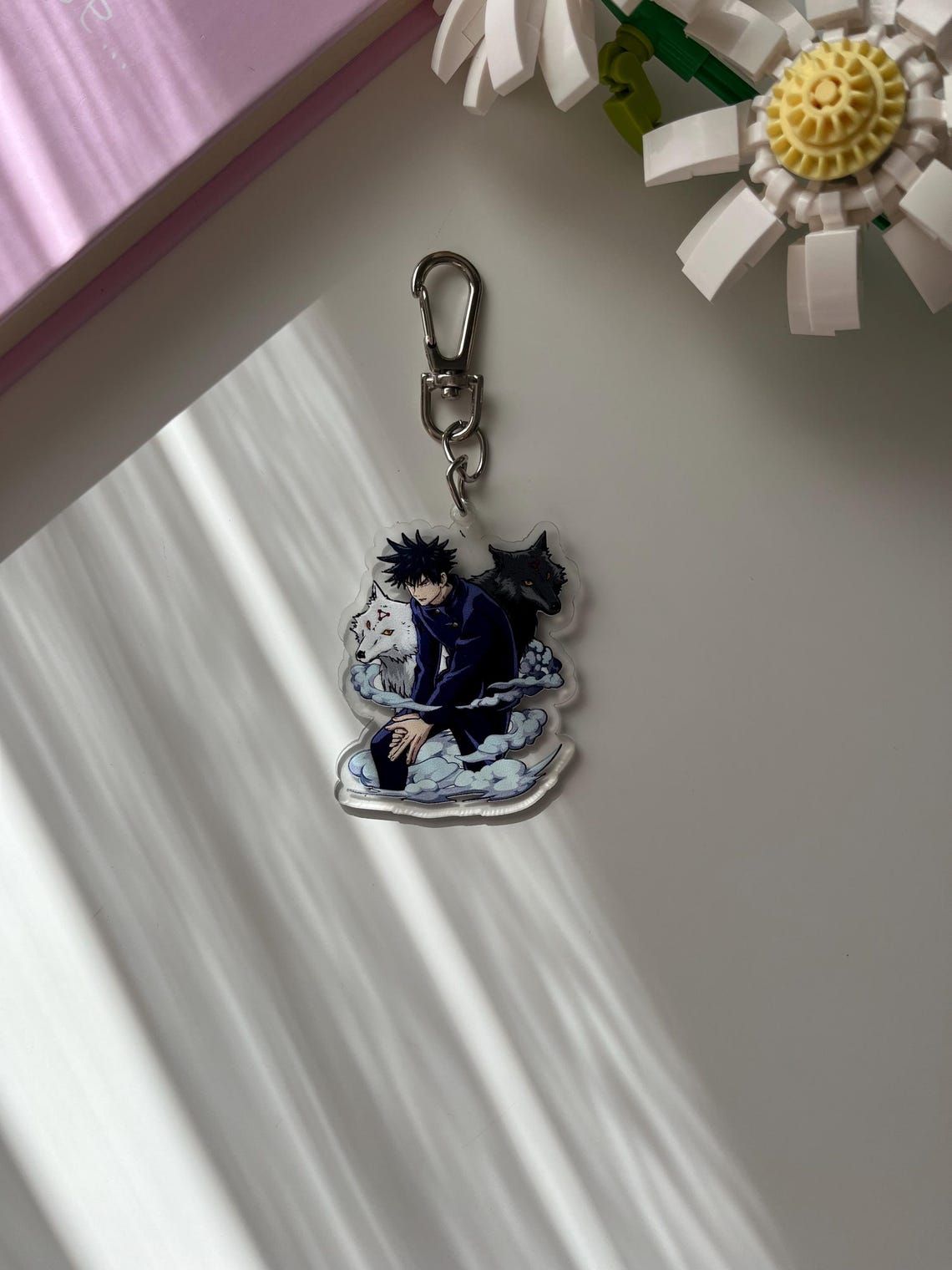 Jujutsu Kaisen Anime Chibi Anime Acrylic Keychains and Acryclic Bag ...