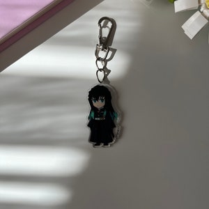 Demon Slayer Chibi Acrylic Keychains and Bag Decoration Charm | Zenitsu ...
