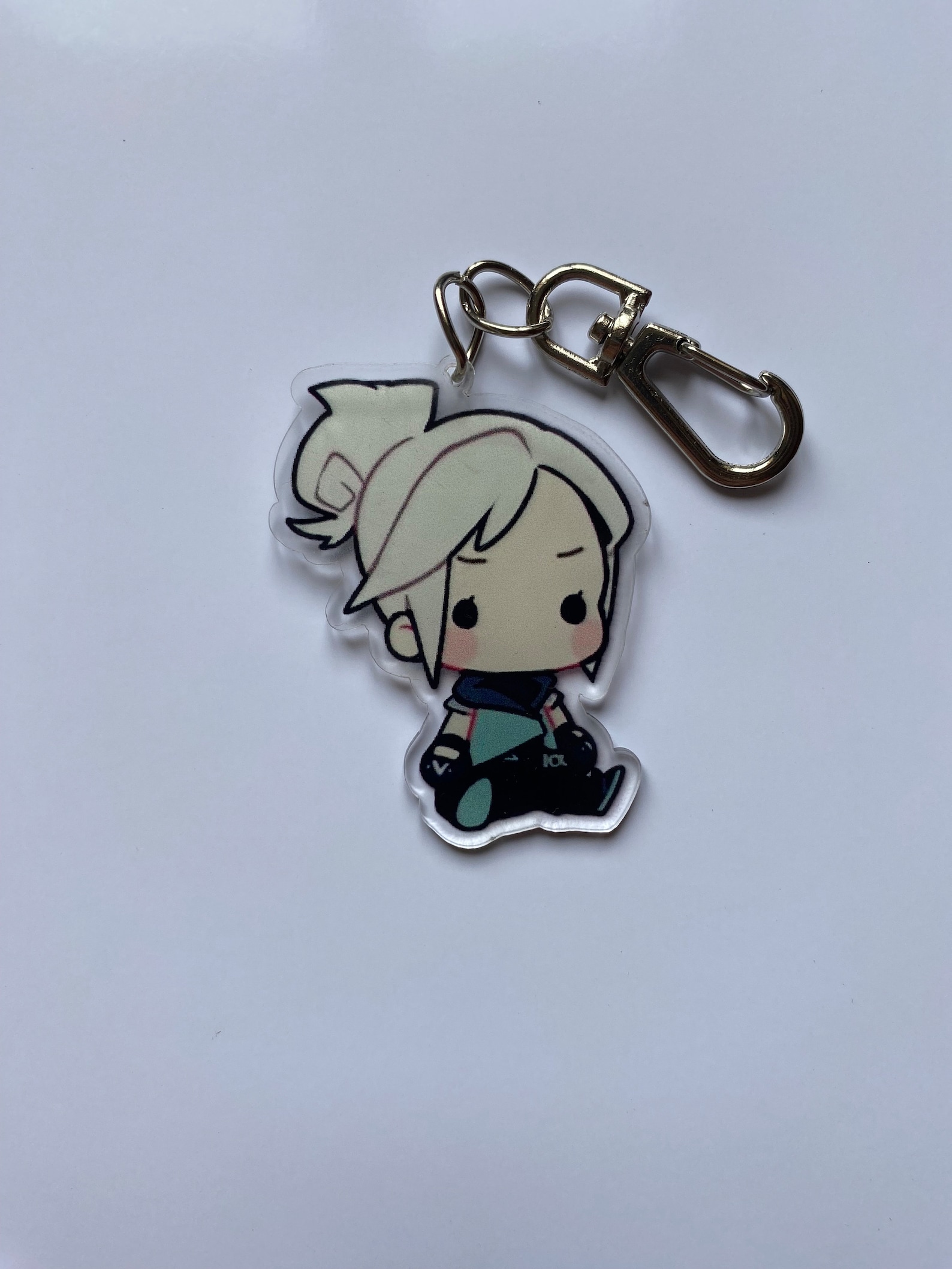 Valorant Chibi Acrylic Keychains and Bag Decoration Charms Agents Sage ...