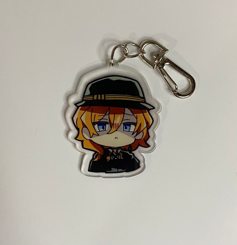Bungou Stray Dogs Anime Chibi Acrylic Keychains and Bag Decoration ...