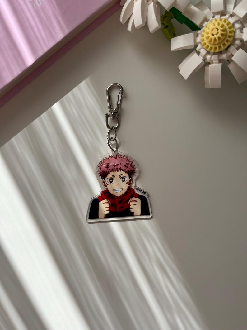 Jujutsu Kaisen Anime Chibi Anime Acrylic Keychains and Acryclic Bag ...