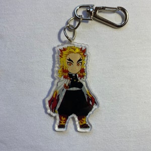Demon Slayer Chibi Acrylic Keychains and Bag Decoration Charms Tengen ...
