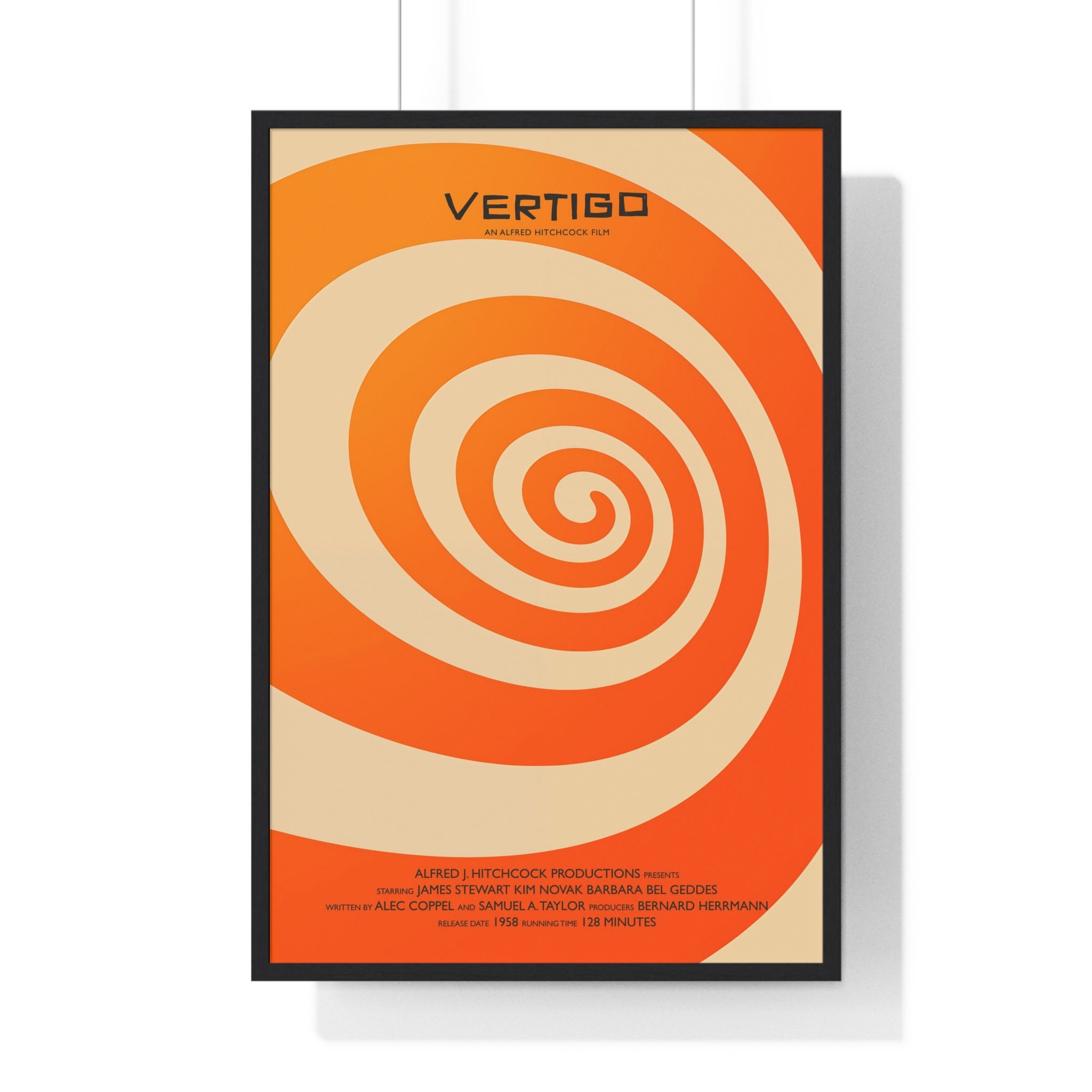 Vertigo Movie Poster, Alfred Hitchcock Poster, Printable Wall Art, Art ...