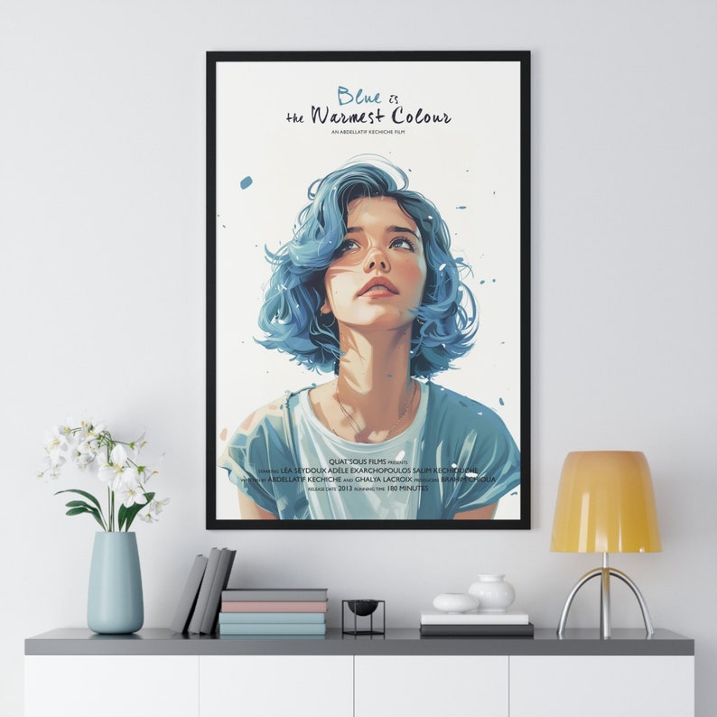 Blue is the Warmest Colour Movie Poster, La Vie D'adèle Movie Poster ...