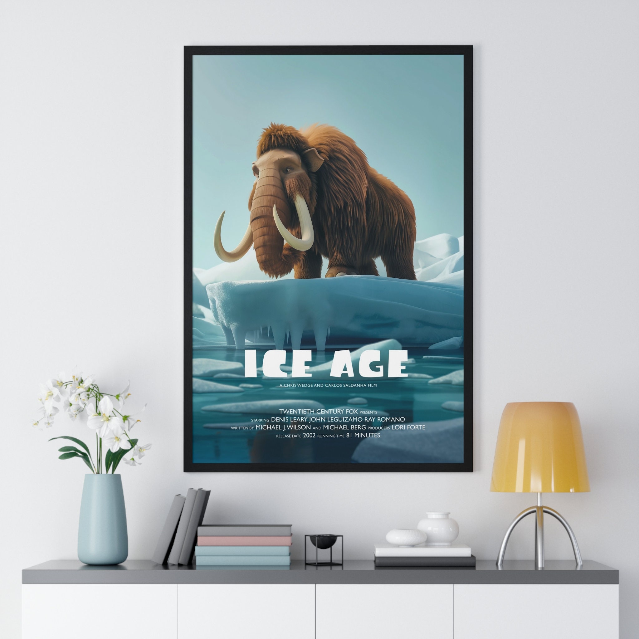 Ice Age Movie Poster , Printable Wall Art, Art Print Download ...