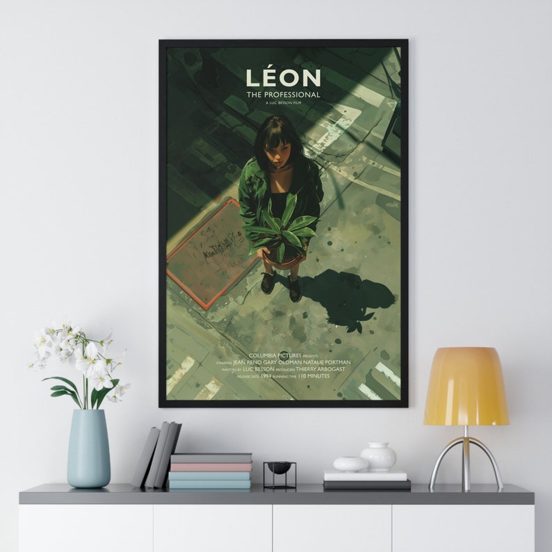Leon the Professional Movie Poster , Printable Wall Art, Art Print ...