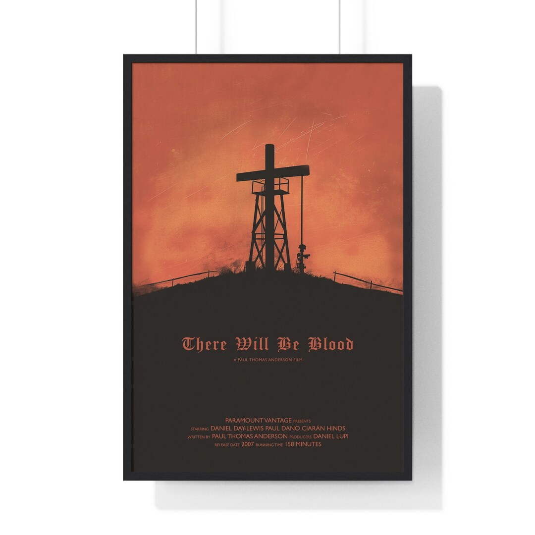 There Will Be Blood Movie Poster, Printable Wall Art, Art Print ...