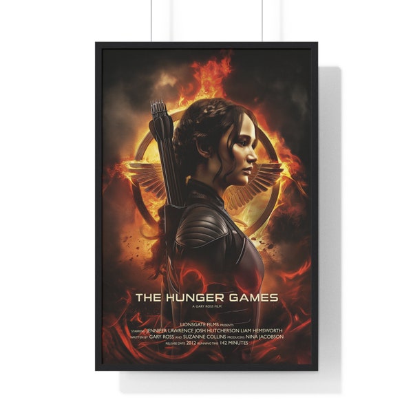 Hunger Game Poster - Etsy UK