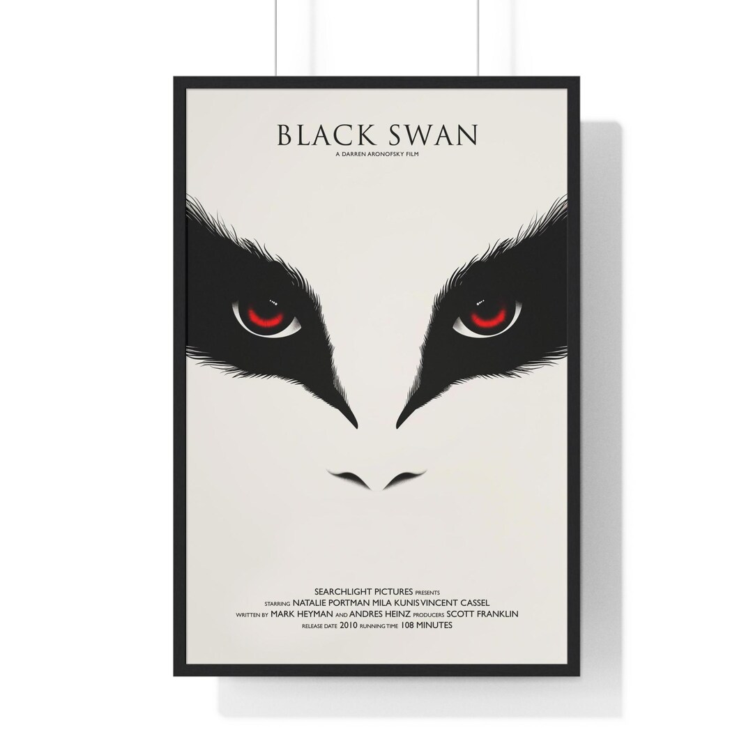 Black Swan Movie Poster, Printable Wall Art, Art Print Download ...