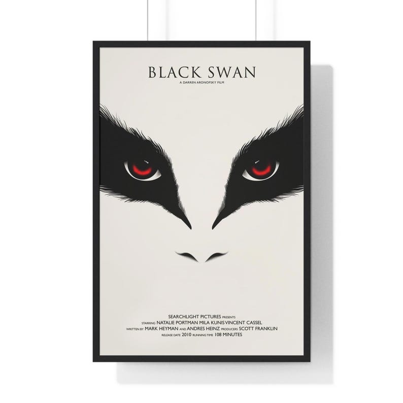 Black Swan Movie Poster, Printable Wall Art, Art Print Download ...