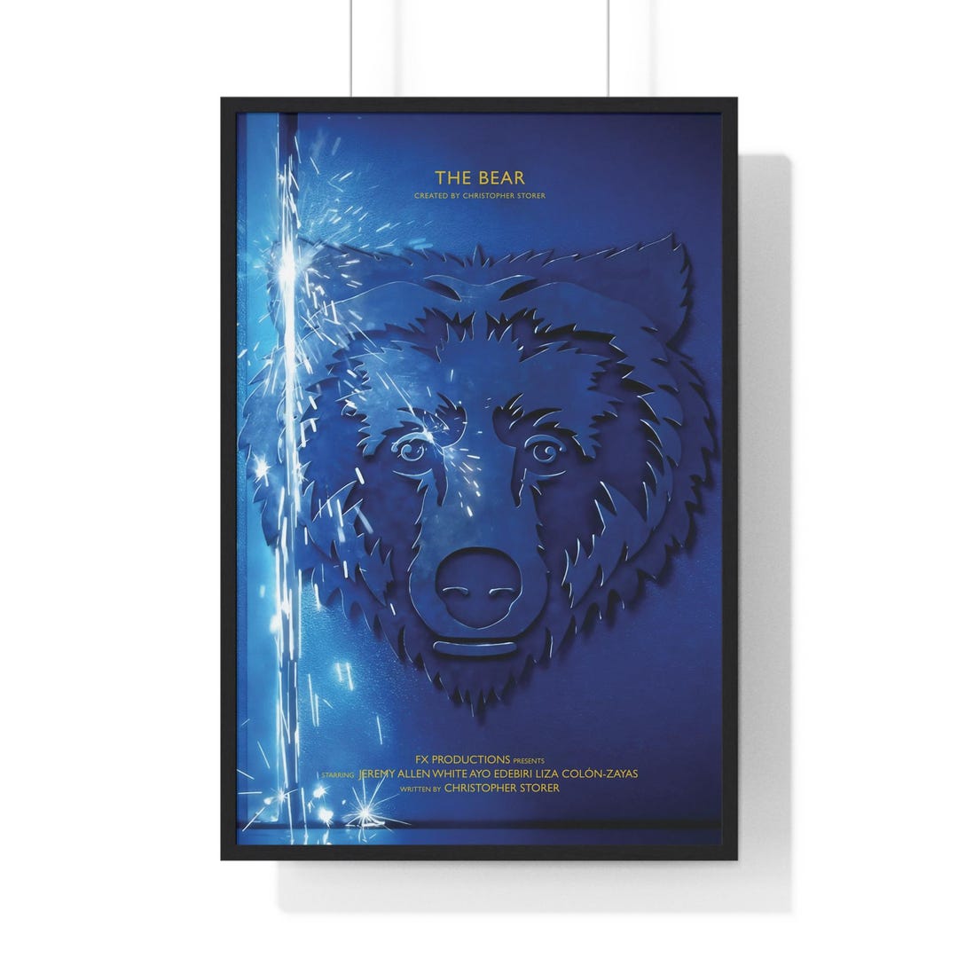 The Bear TV Series Poster, Printable Wall Art, Art Print Download ...
