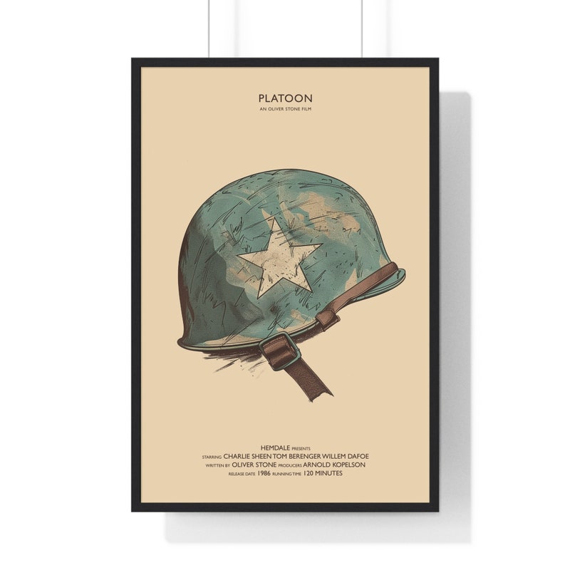 Movie Poster Platoon - Etsy