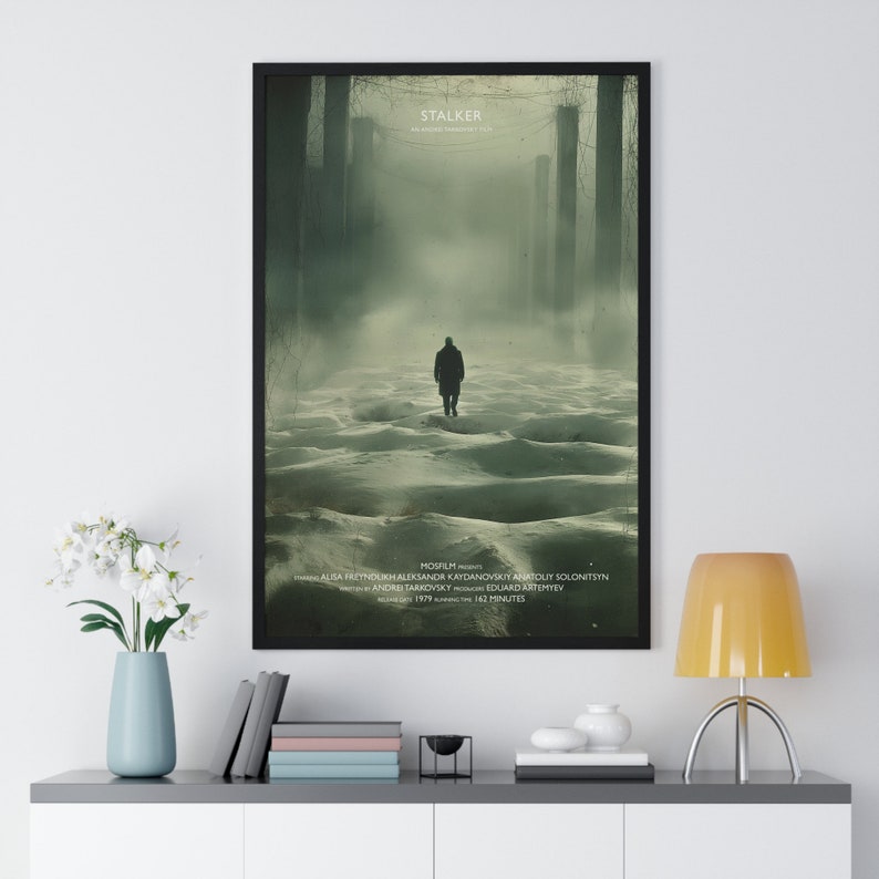 Stalker (andrei Tarkovsky) Movie Poster Digital Minimalist, Cult Movies ...