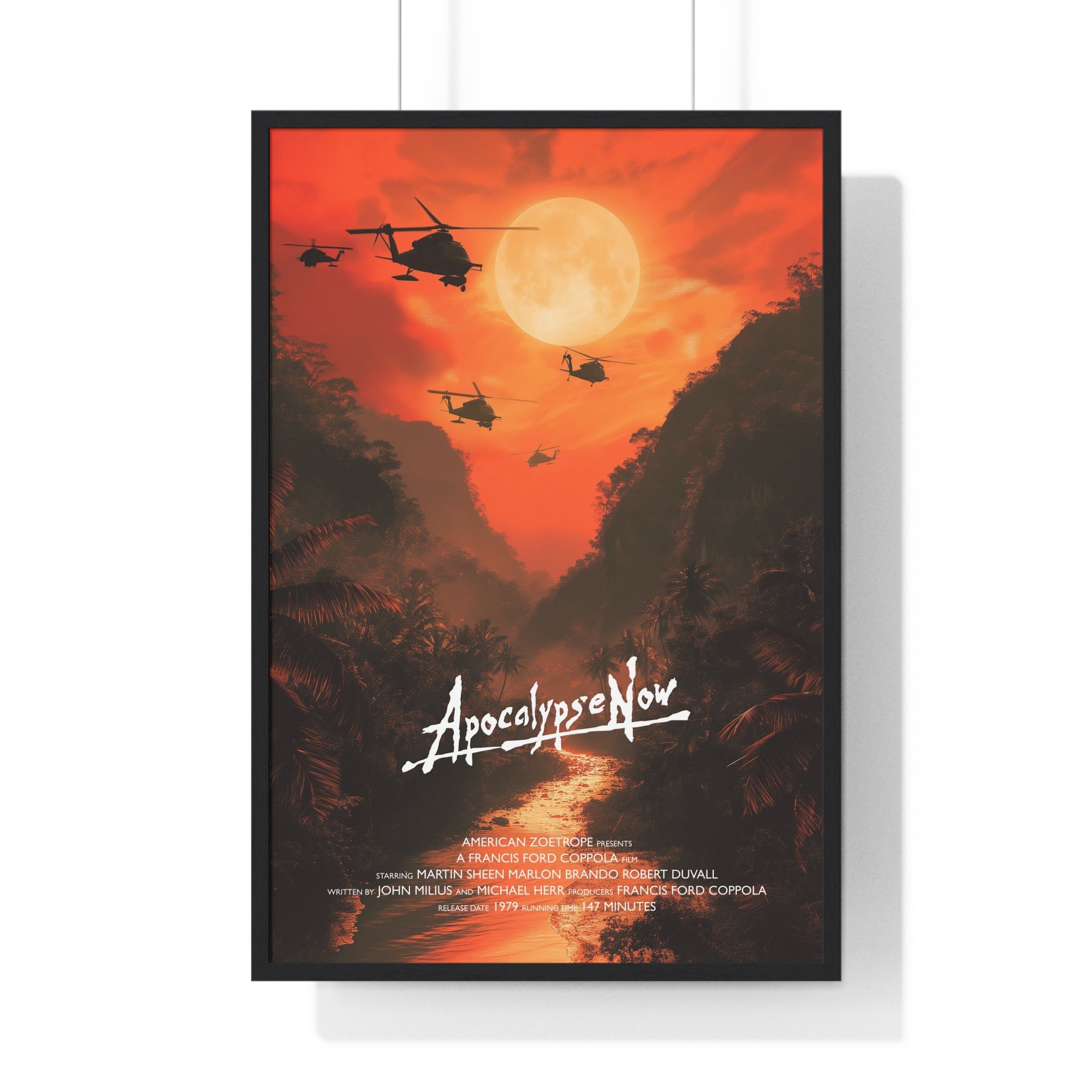 Apocalypse Now Movie Poster, Cult Movies, Printable Wall Art, Art Print ...