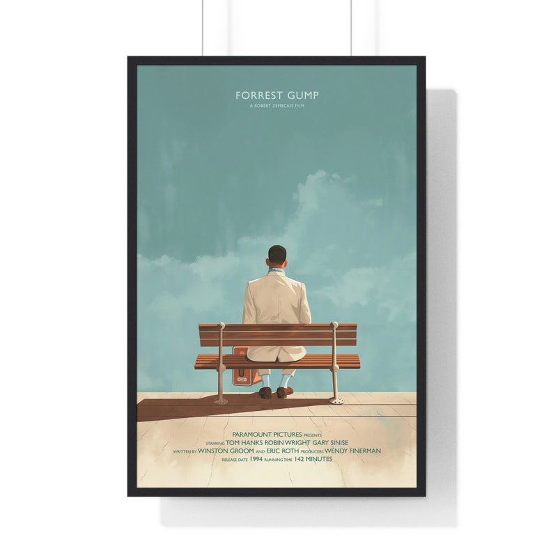 Forrest Gump Movie Poster , Printable Wall Art, Art Print Download ...