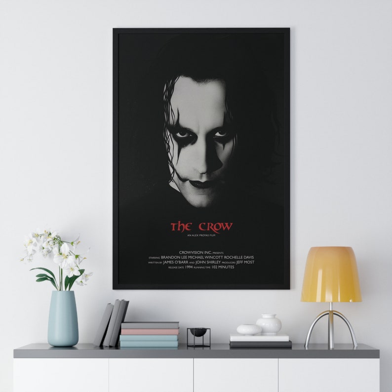 The Crow Movie Poster, Eric Draven Poster, Printable Wall Art, Art ...