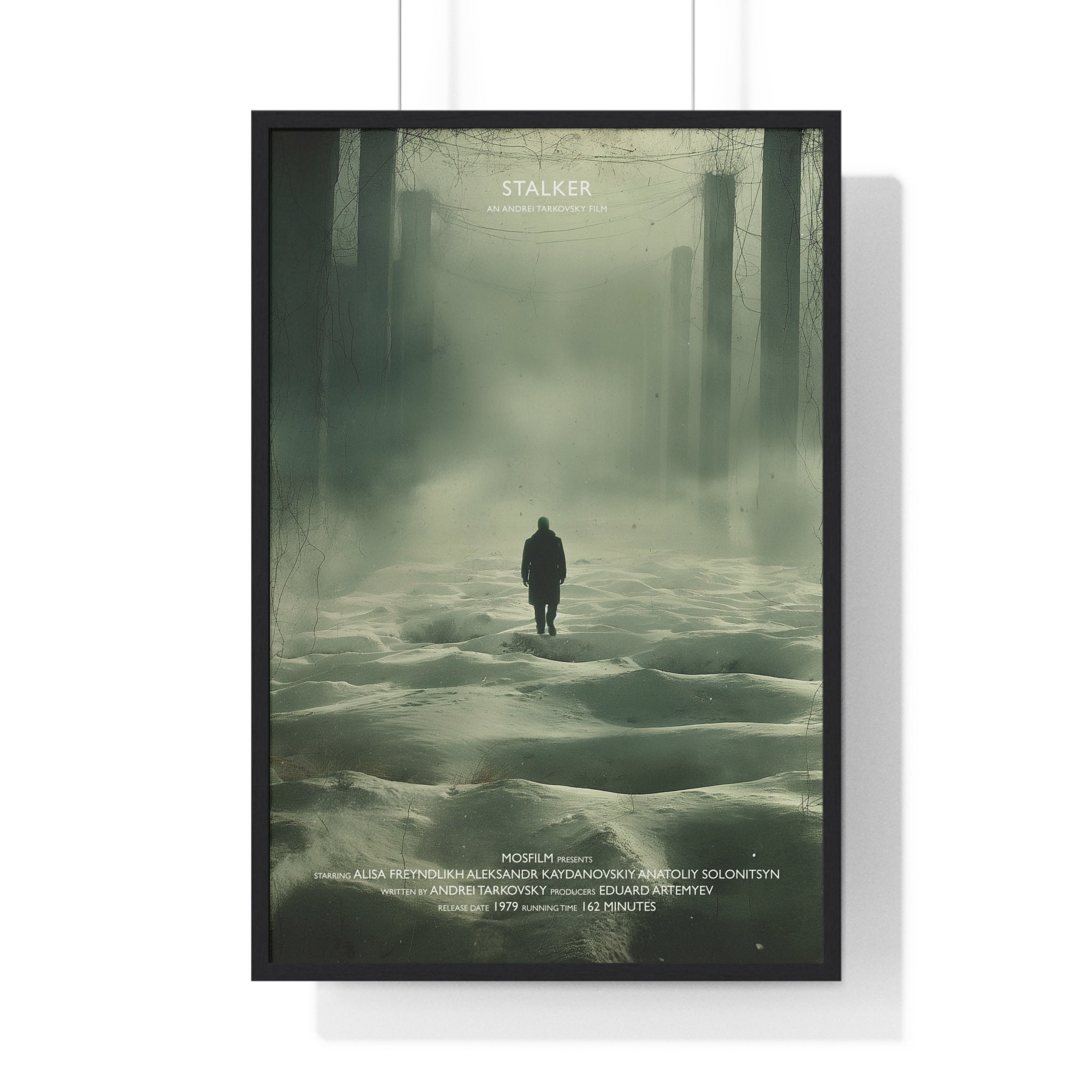 Stalker (andrei Tarkovsky) Movie Poster Digital Minimalist, Cult Movies ...