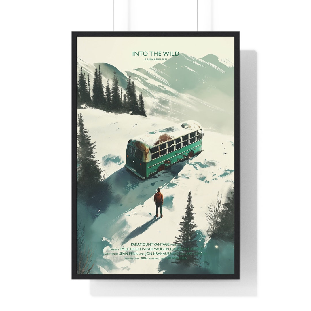 Into the Wild Movie Poster, Cult Movies, Printable Wall Art, Art Print ...
