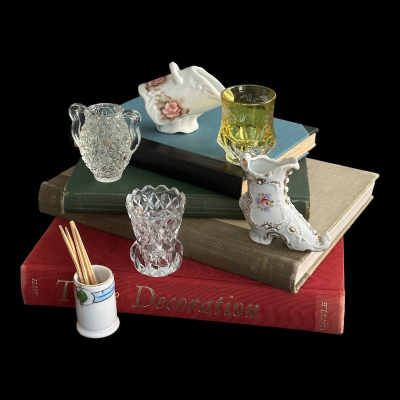 Glass Toothpick Holder - Etsy