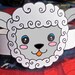 Printable Sheep Paper Crown: Kids Birthday Party Hat (PDF Download) - Etsy