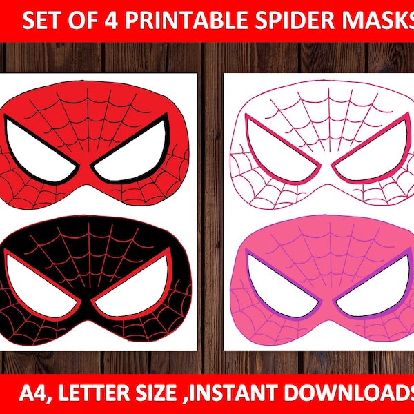 Ghost Spiderman Mask - Etsy UK