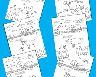 Cows Coloring Page for Adults & Kids Printable Cow Coloring - Etsy