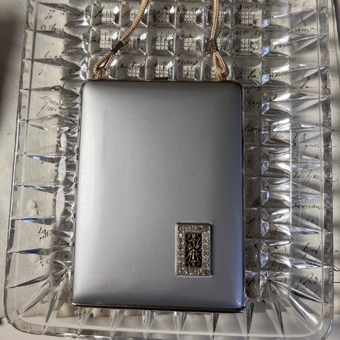 Mondaine Dance Purse 1930s. Pristine Silver-opal Finish With Decorative ...