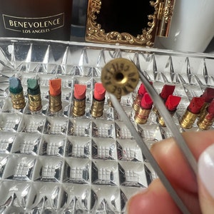 Vintage AVON Sample Lipstick & Shadow. bullet/shell Brass Casing ...