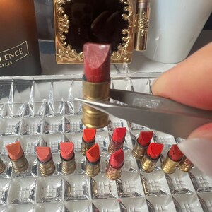 Vintage AVON Sample Lipstick & Shadow. "bullet/shell" Brass Casing ...