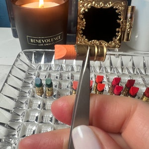 Vintage AVON Sample Lipstick & Shadow. bullet/shell Brass Casing ...