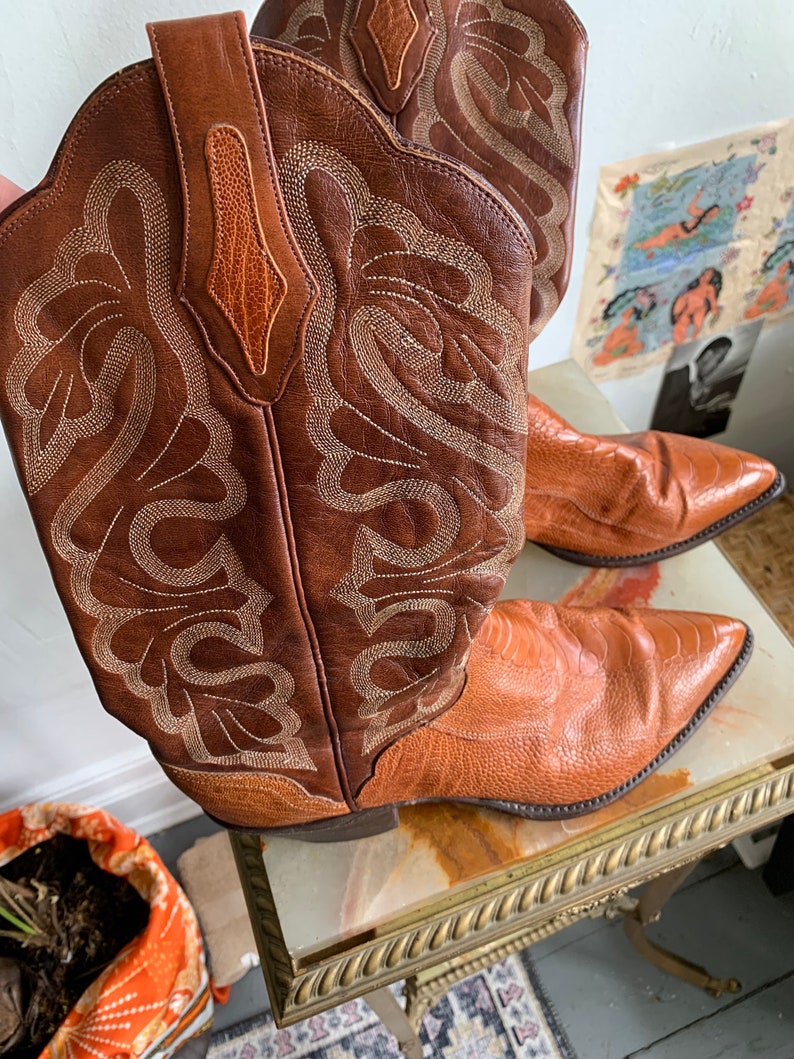 Rare Vtg El Dorado Handmade Cowboy Boots/thieves Market - Etsy