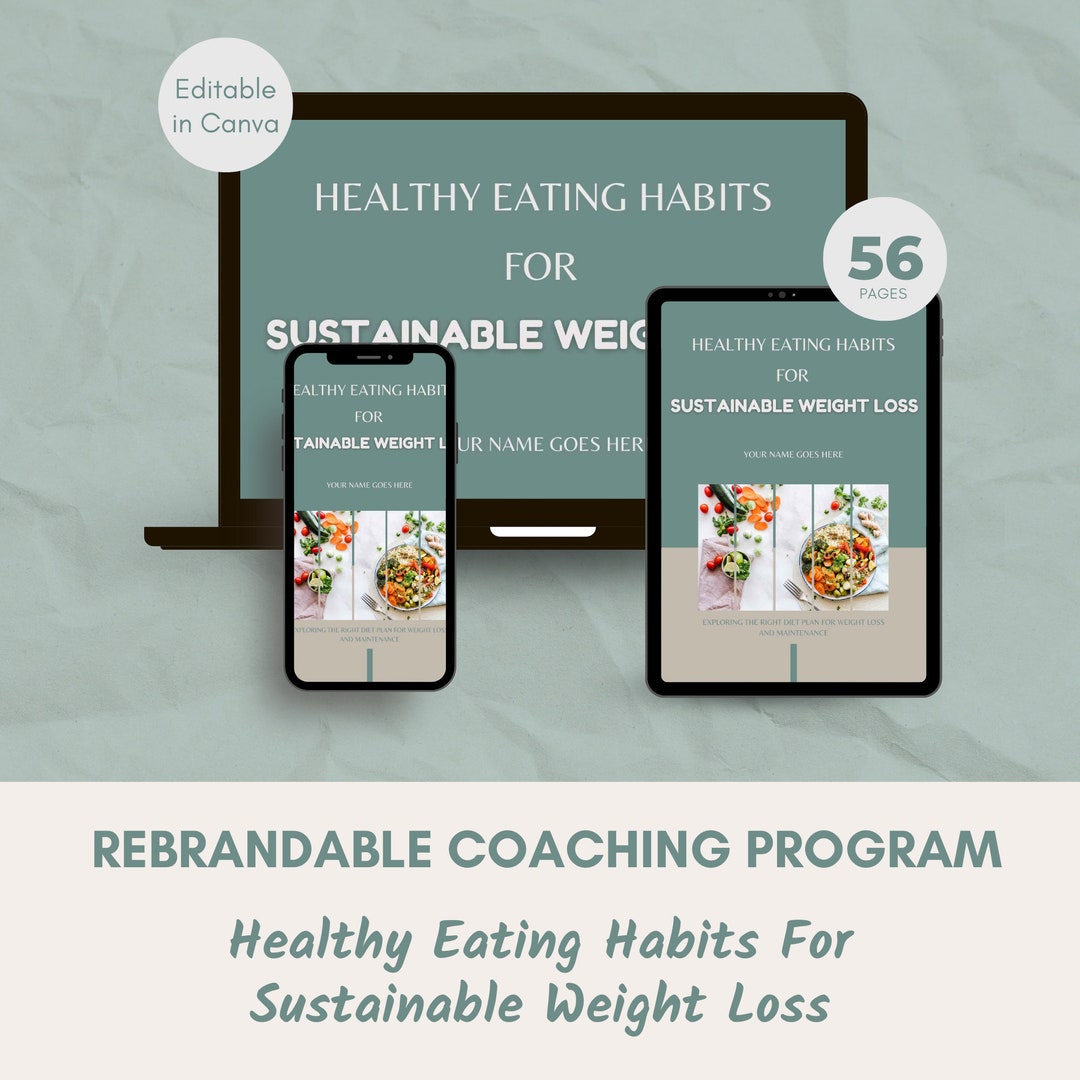 Healthy Eating Habits Done for You Coaching Program for Nutrition Coach ...