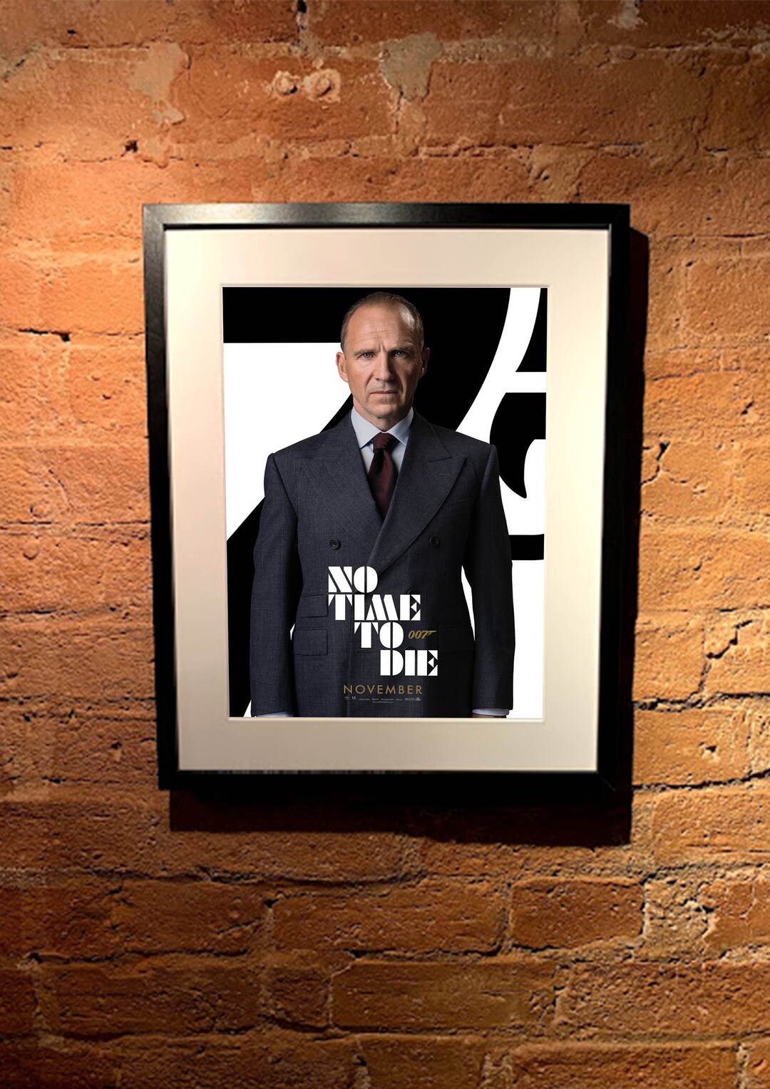 No Time to Die Posters James Bond 007 Portrait Q Movie Poster Prints ...