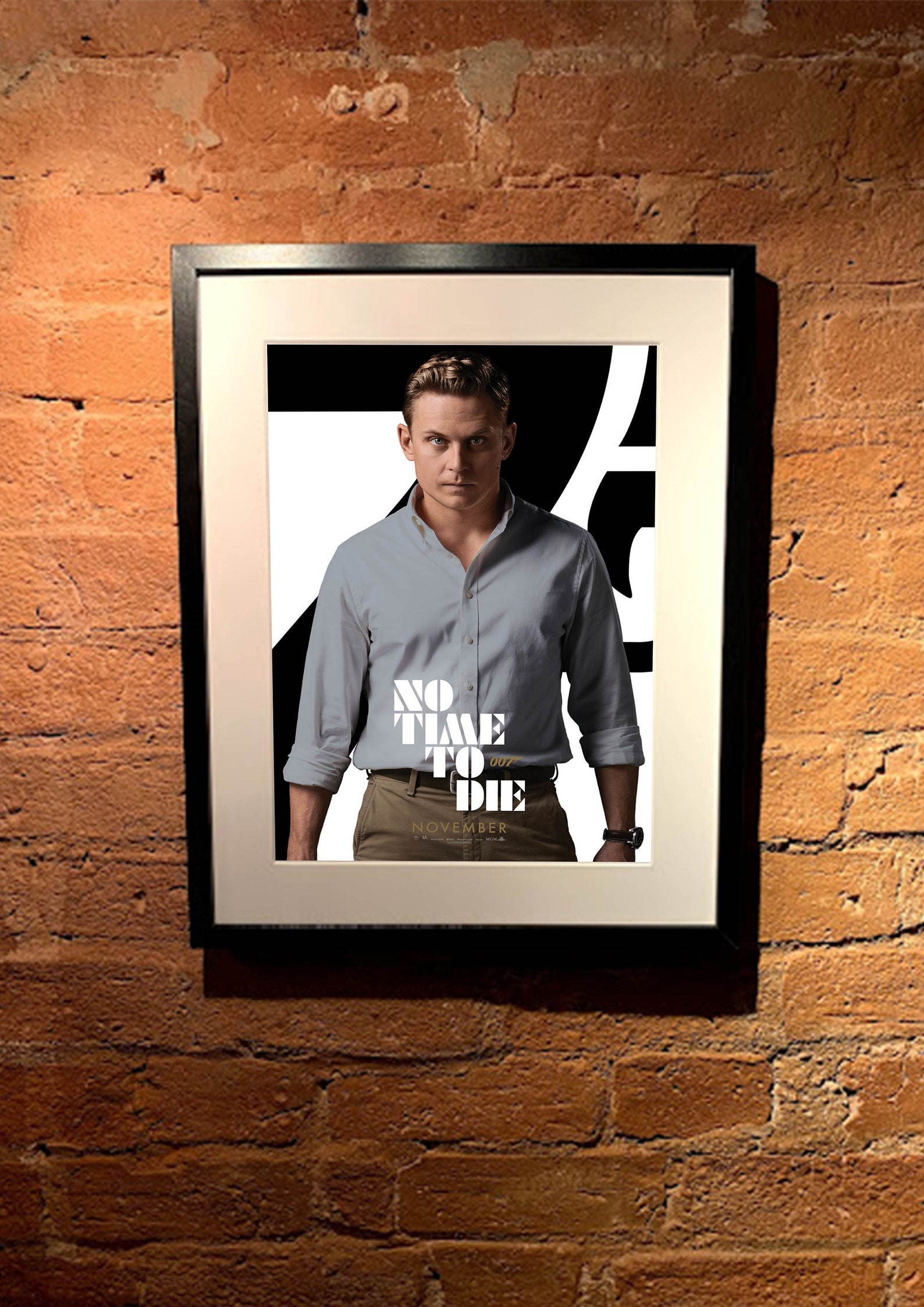 No Time to Die Posters James Bond 007 Portrait V Movie Poster Prints ...