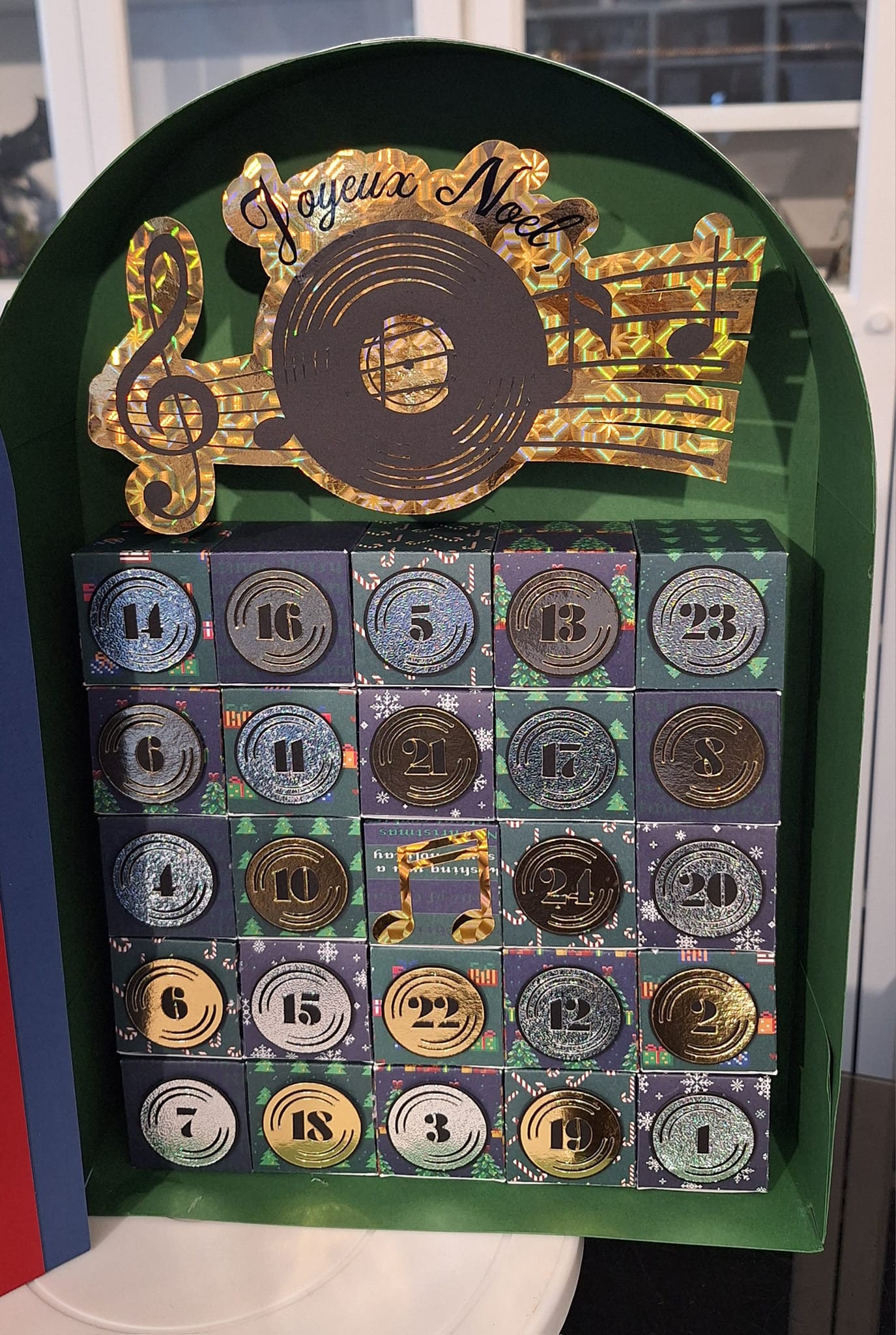 SVG File / Brother / Silhouette Cutting File Jukebox Advent Calendar / Jukebox Advent Calendar ...