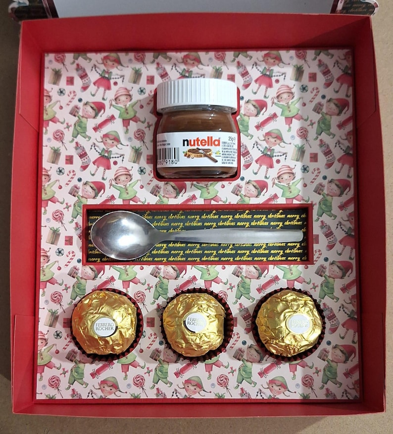 Cricut / Silhouette / Brother SVG File Nutella and Ferrero Box Cutting ...