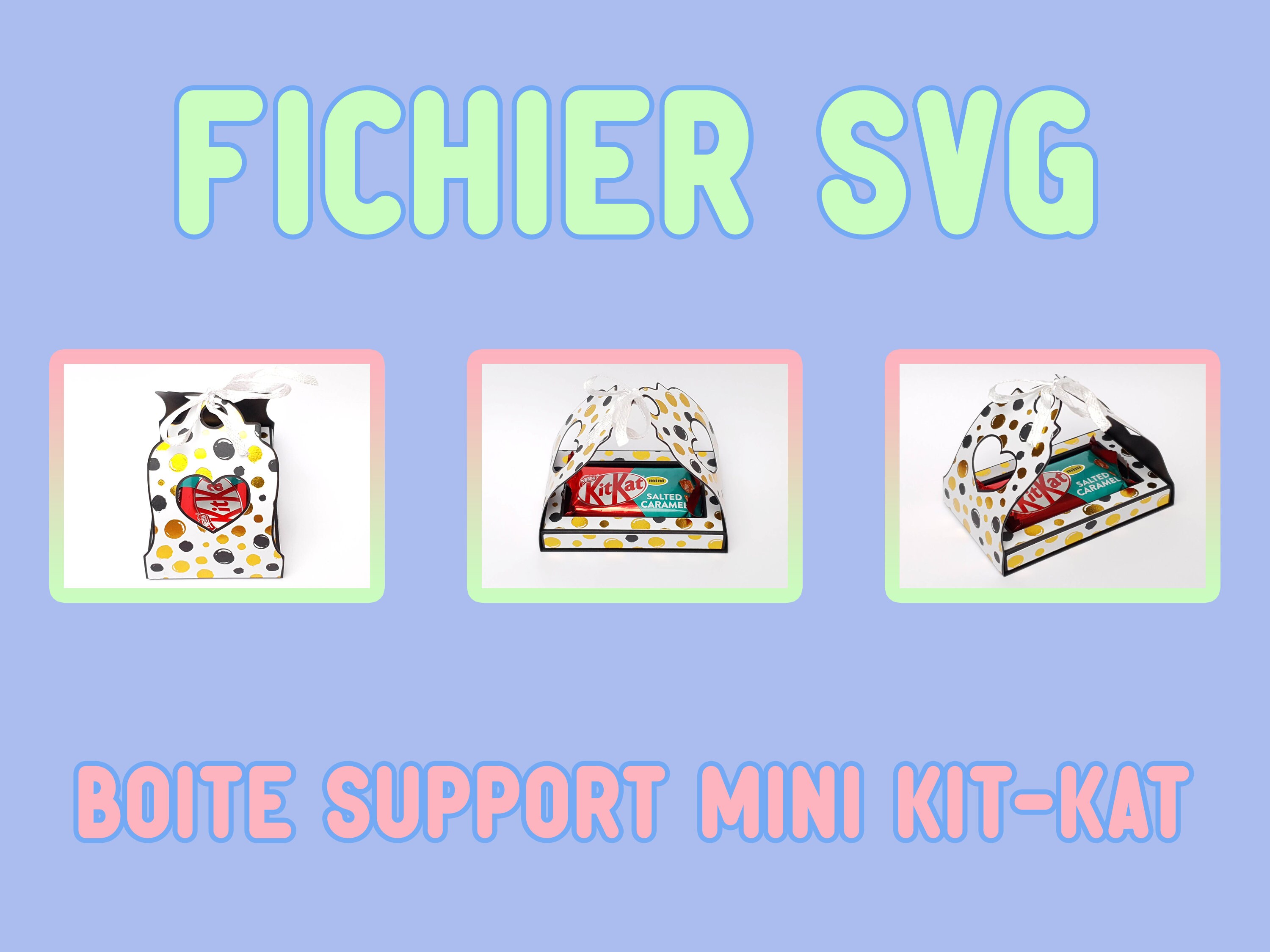 SVG Cutting File Mini Kit-kat Support Box 1 Smarties Box File Offered ...
