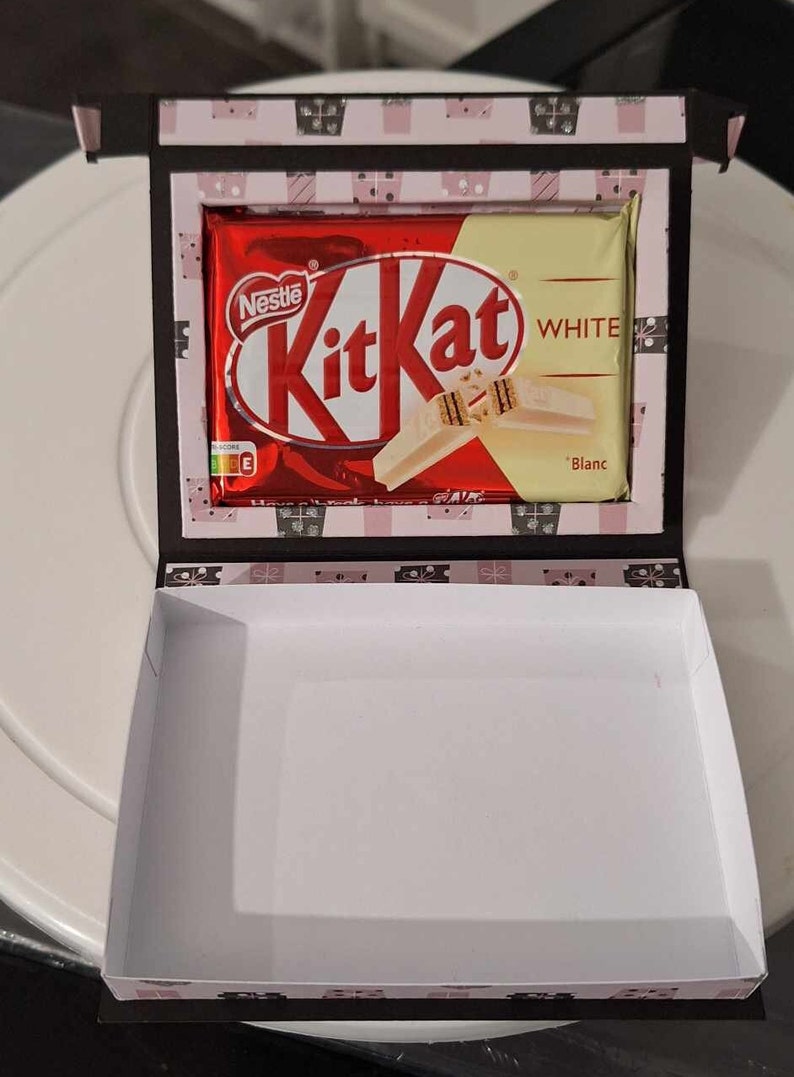 SVG / Silhouette / Brother / Kit-kat Box Handbag Cutting File 1 Free ...