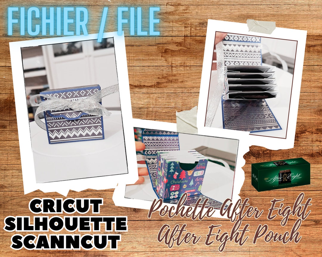 Cricut / Silhouette / Scanncut Cutting File After Eight Pouch 1 Free ...