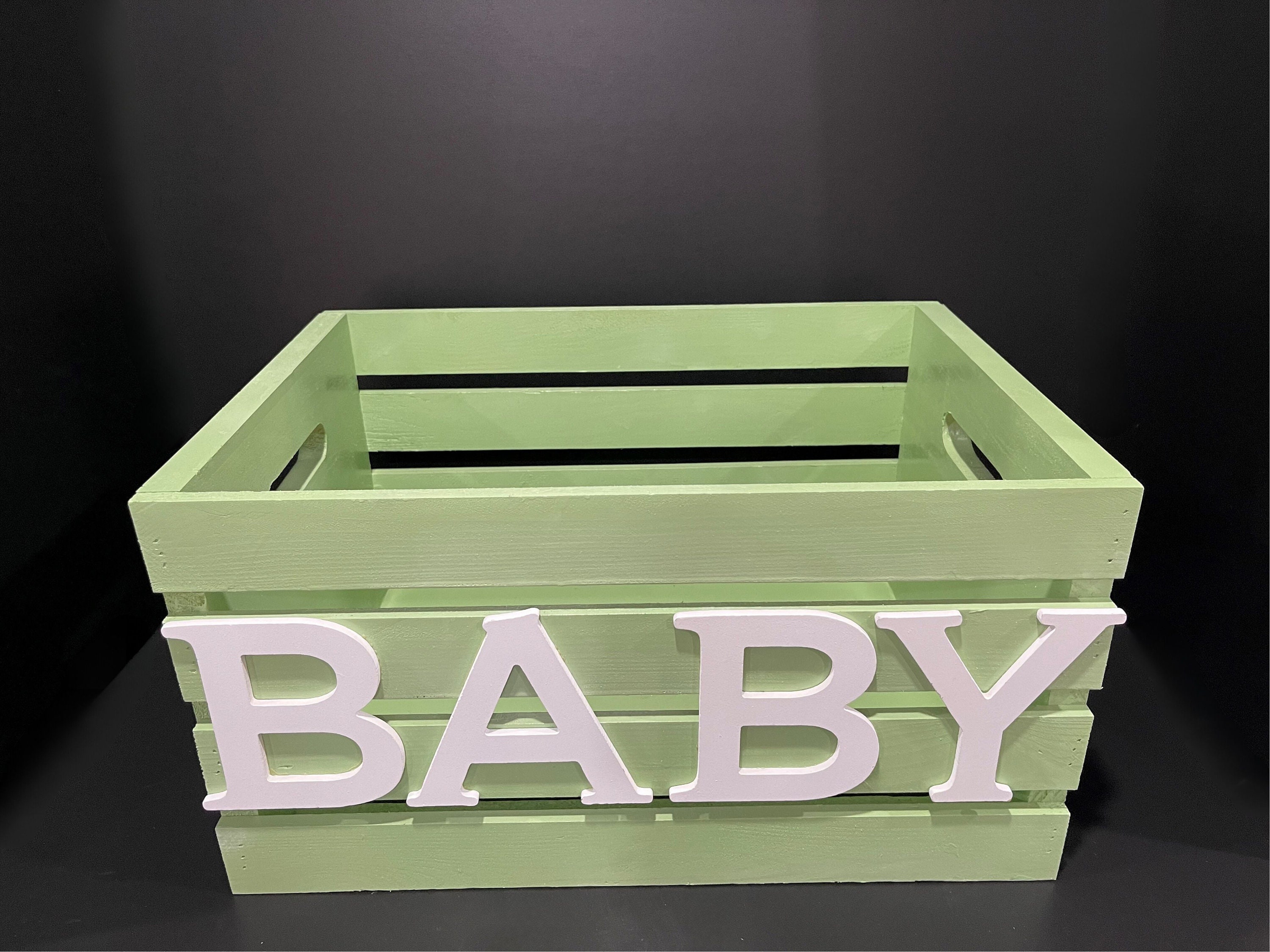 Wooden Crate Baby Boxes - Etsy