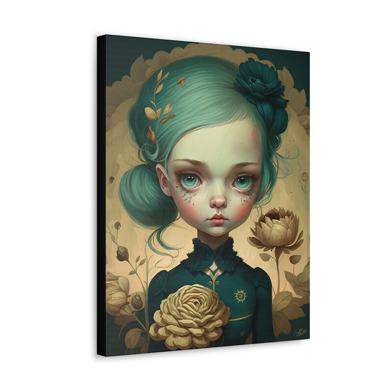 Brooding and Moody Contemporary Pop-surrealist Art Dream - Etsy