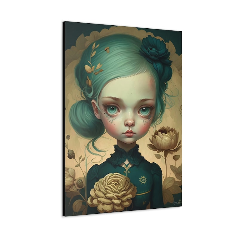 Brooding and Moody Contemporary Pop-surrealist Art Dream - Etsy