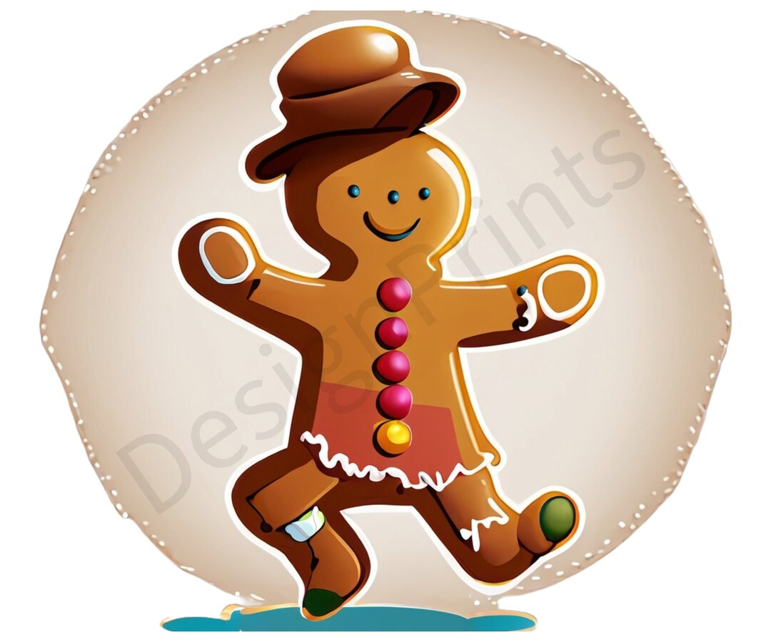 Chill Christmas Gingerbread Man PNG, Merry Christmas Png, Happy New ...