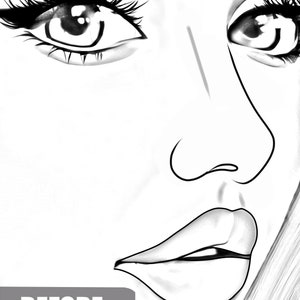 Procreate Female Portrait Creator Bundle, High Quality, Realistic Eyes ...