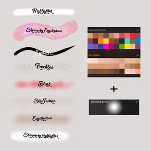 Procreate Female Portrait Creator Bundle, High Quality, Realistic Eyes ...